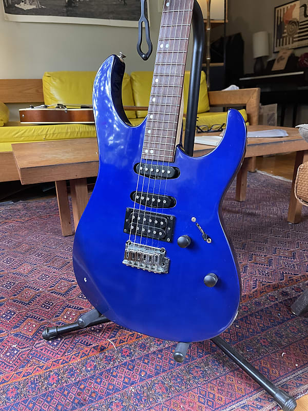 Cort Solo Superstrat - Deep Blue - gig bag included | Reverb