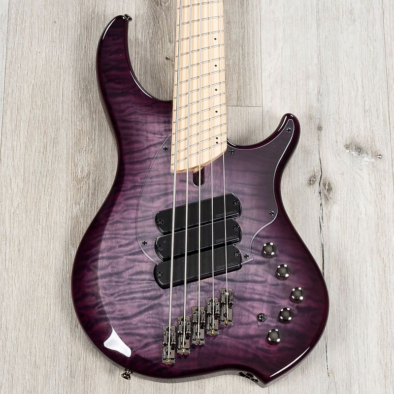 Dingwall Combustion 5 5-String Multi-Scale Bass, Maple | Reverb