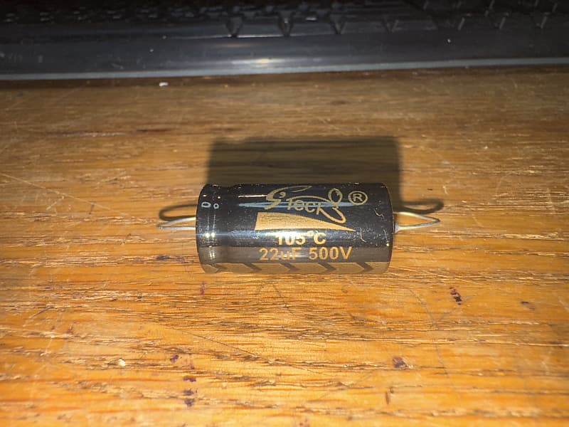 SuperTech 22uF / 500v axial capacitor | Reverb