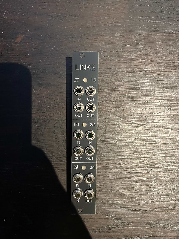 Mutable Links Clone 4Hp - Eurorack Utility Module Black Panel | Reverb