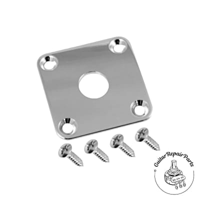 Gotoh Jack Plate for Stratocaster JCS-1 Aged Chrome PJCS-1AC | Reverb
