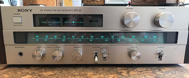 Sony STR-V2 1978 Refurbed Stereo Receiver | Reverb
