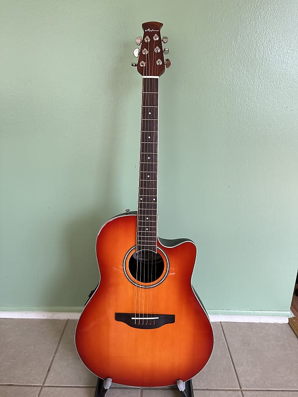 Ovation AB24 Applause Standard Shallow Depth 2010s - Sunburst | Reverb