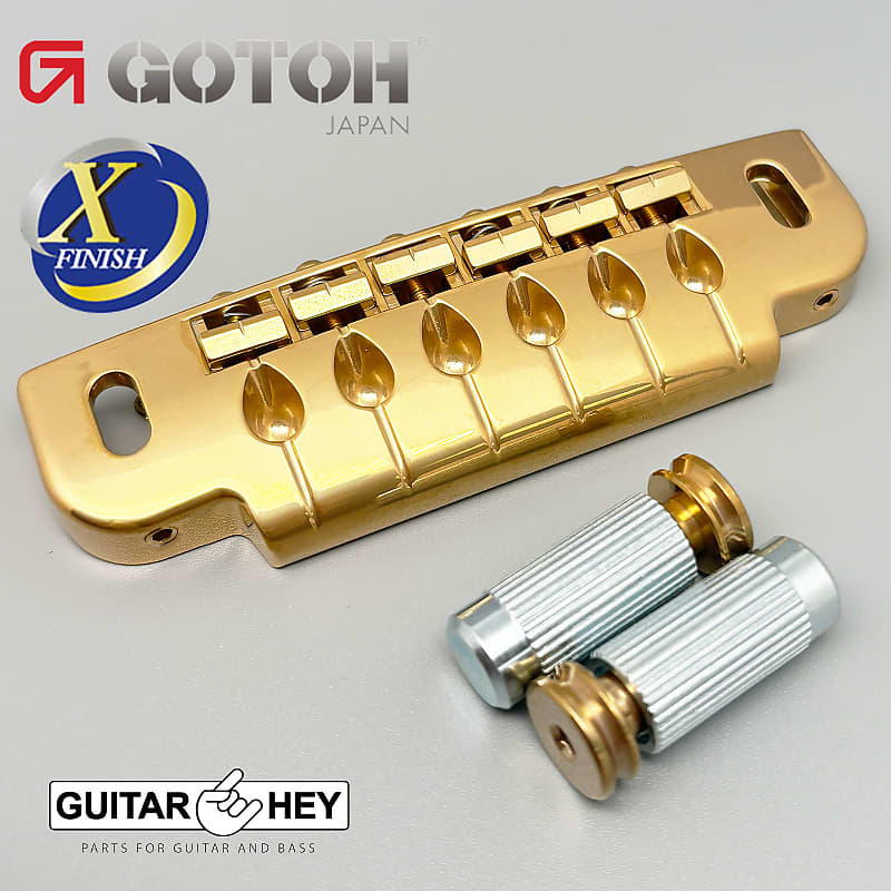 NEW Gotoh 510UB Wrap Around Guitar Bridge Tailpiece Stud Lock | Reverb