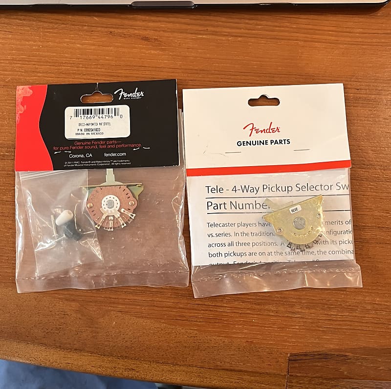 Fender Genuine Fender Strat/Tele - 2 PACK!! 3-Way AND 4 -Way | Reverb