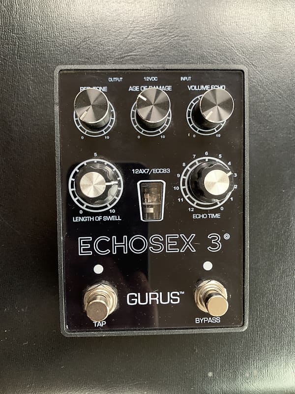 Gurus Echosex 3 with Tap Tempo Tube Driver Pedal | Reverb