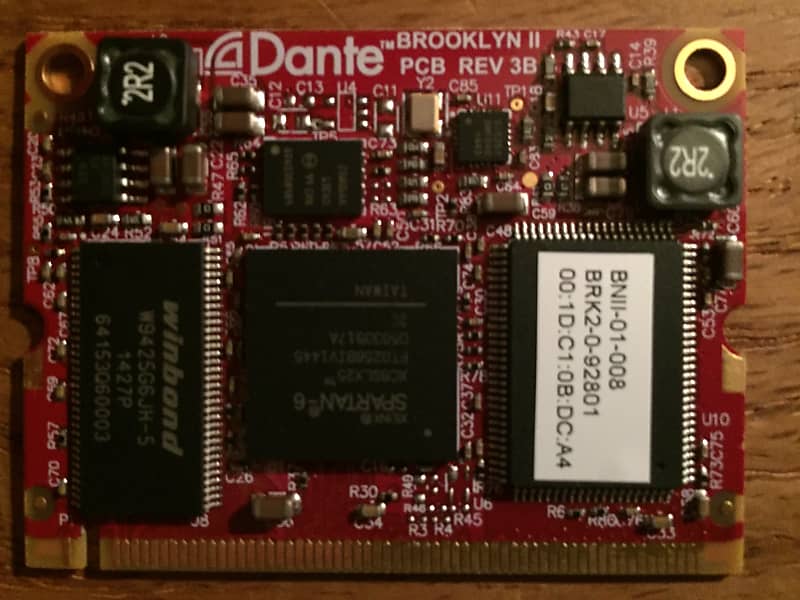 AUDINATE Dante Brooklyn II Card | Reverb