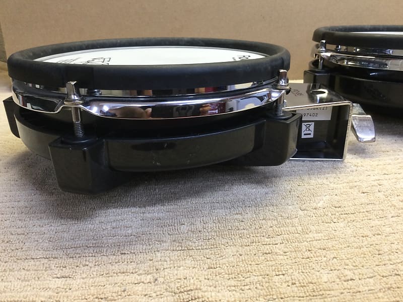 Set of 3 Roland PD-85-BK Dual Trigger V-Pads | Reverb