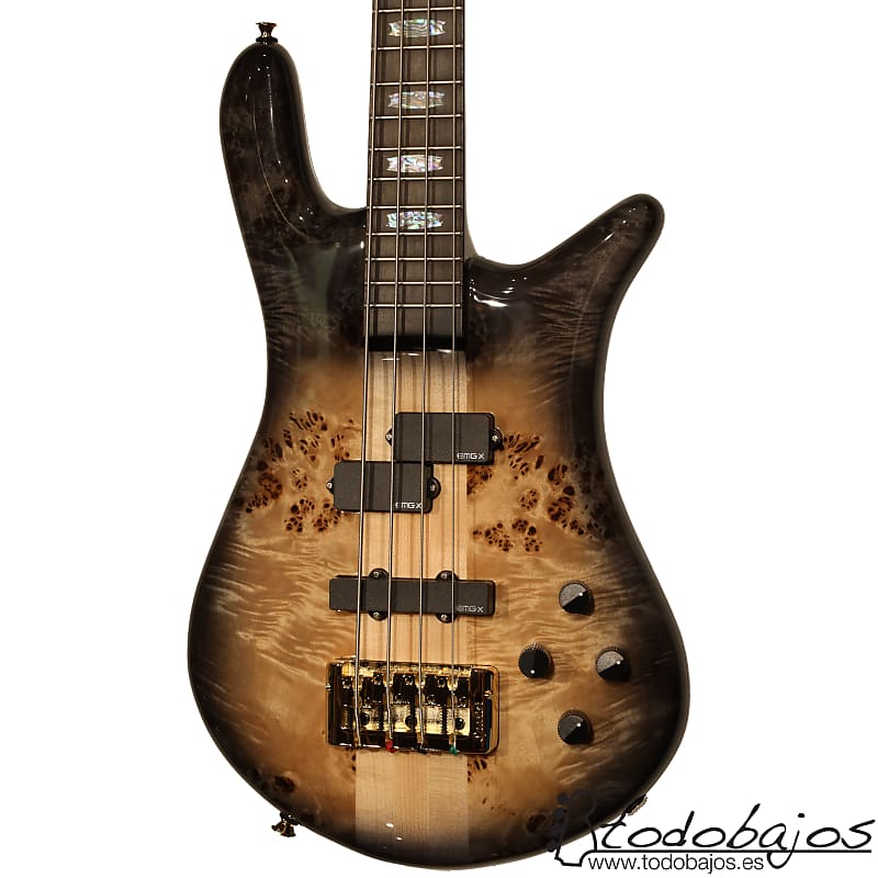 Spector Euro 4 CST - Natural Black Burst Gloss | Reverb