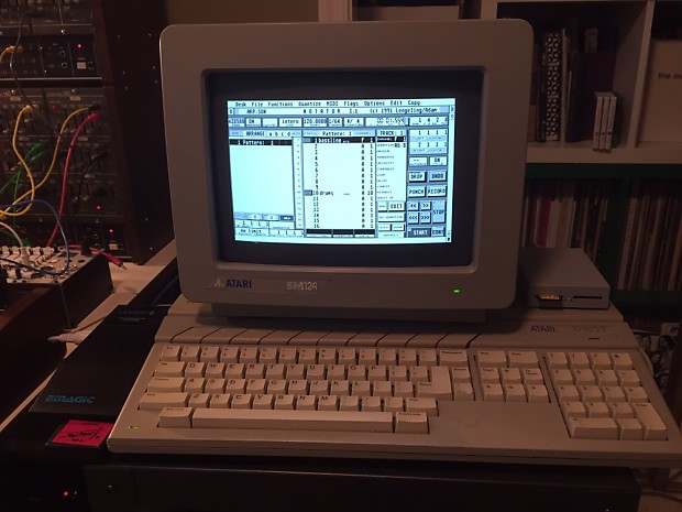 Atari 1040 STE sequencing system with boxed Notator, Cubase, | Reverb