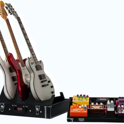 Gator GW-GIGBOXJR Gig Box Jr. All-In-One Pedalboard w/ 3x | Reverb