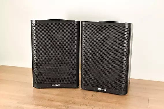 QSC CP12 2-Way 1000-Watt 12" Active Powered Loudspeaker Pair | Reverb