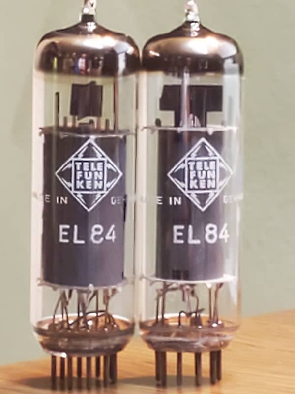 6BQ5/EL84 Telefunken NOS tightly matched pair | Reverb