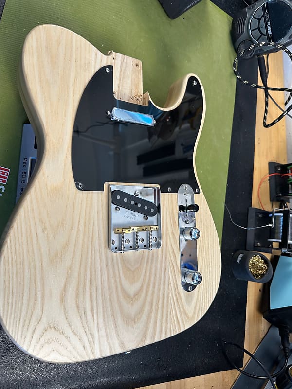 Partscaster Telecaster Loaded Body 2022 - Nitro Natural Satin | Reverb