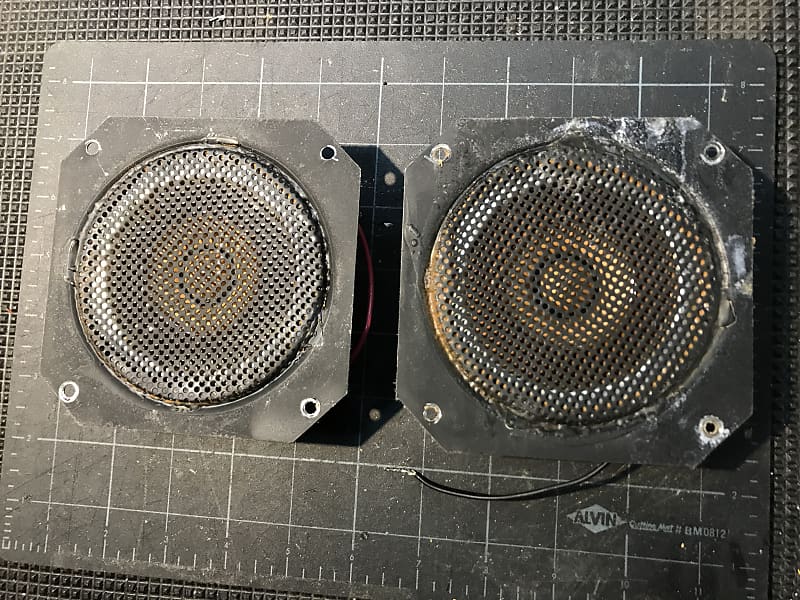 KLH Model 6 Six Speakers ~ Tweeter Pair ~ Vintage 1968 | Reverb