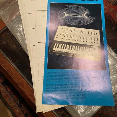 ARP Odyssey MKI 2800 (original patch charts now with BOOKLETS | Reverb
