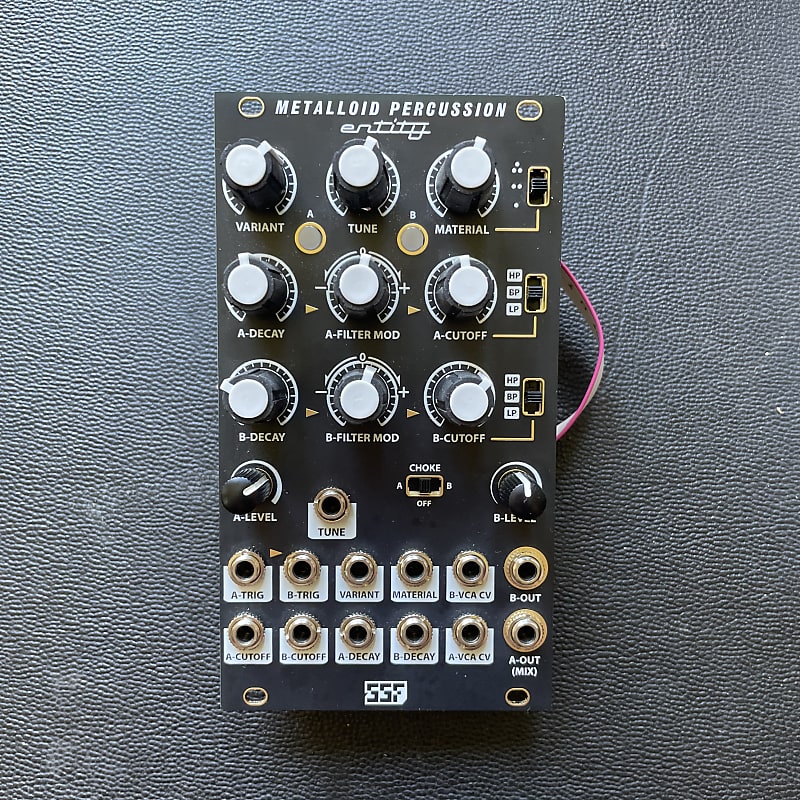 Steady State Fate SSF Metalloid Percussion Entity- Black | Reverb