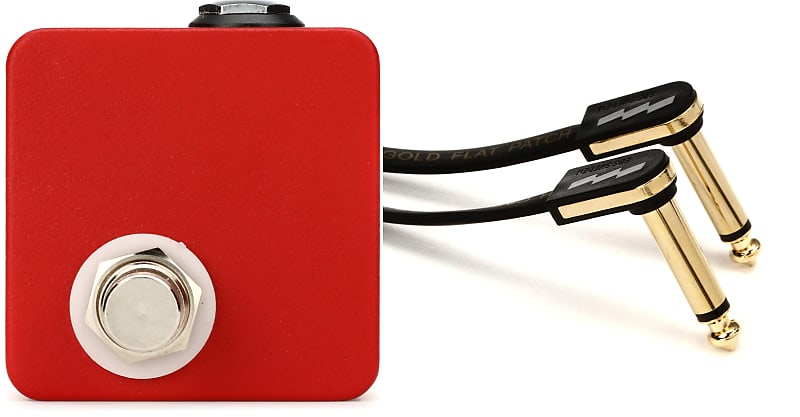 JHS Red Remote Auxiliary Footswitch Bundle with EBS PG-28 | Reverb