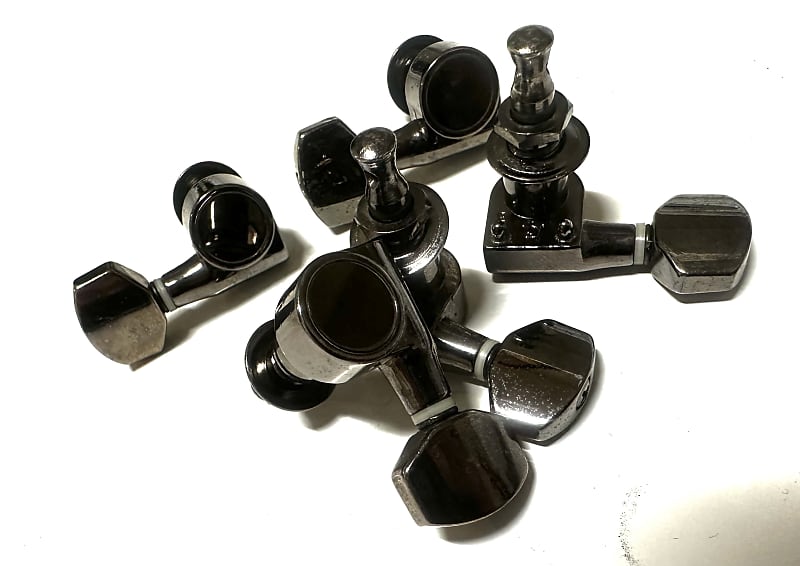 Ibanez Black Chrome Tuners Tuning Machines from S470 S470 | Reverb