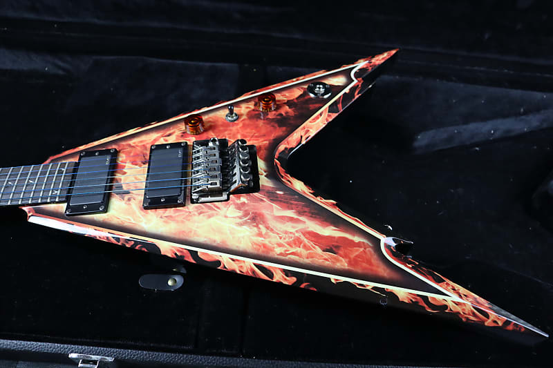 Dean Razorback Explosion Electric Guitar | Reverb UK