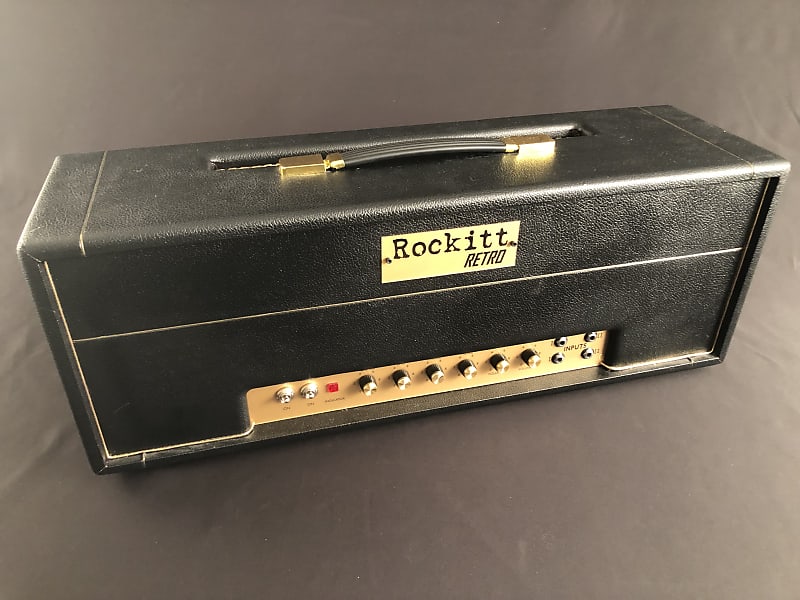 Rockitt Retro RR 100 2019 Black Tolex | Reverb