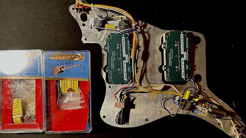 Kinman Fatmaster Pickups & Rothstein 1958 Wiring Harness for | Reverb