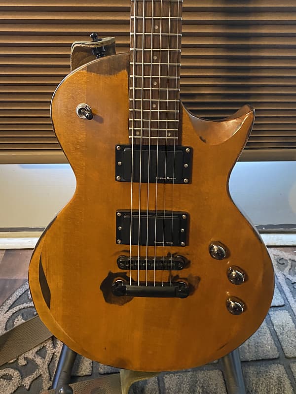 ESP LTD EC-50 2007 - Custom Wood Stained Finish w/ SD | Reverb