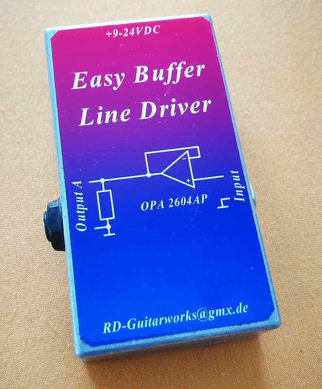 Easy Buffer Line Driver mit OPA2604 Op Amp | Reverb