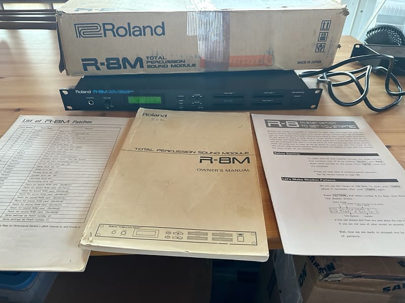 Roland R-8m R8m R8 Total Percussion Sound Module tr-909 | Reverb