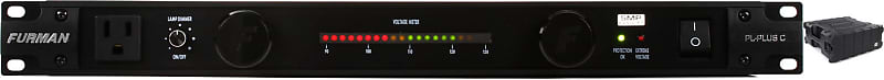 Furman PL-PLUS C 15A Power Conditioner with Voltmeter Bundle | Reverb