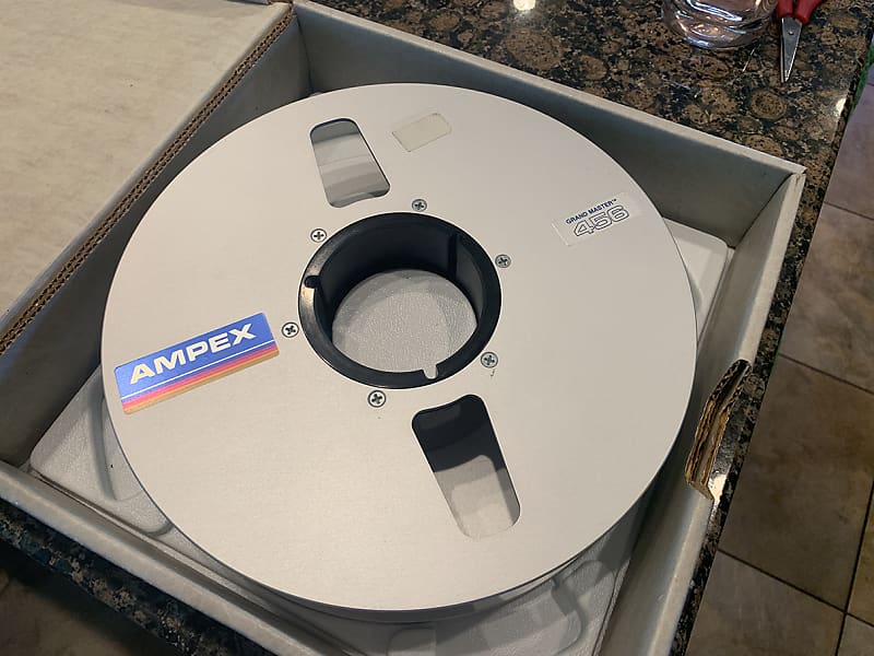 AMPEX 2" Empty Take Up Reels W Boxes | Reverb
