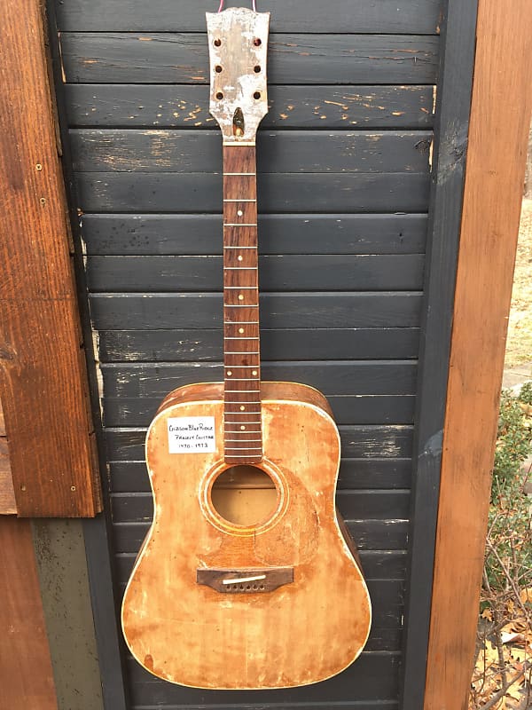 Gibson Blue Ridge 1970-73 Project Guitar Natural finish | Reverb