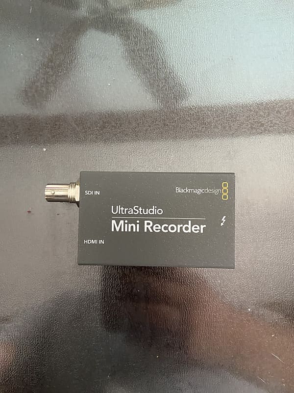Blackmagic Desig UltraStudio mini recorder 2021 - Gray | Reverb