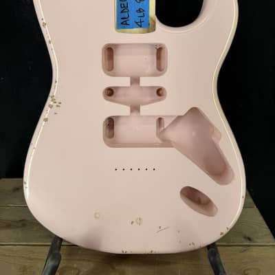Real Life Relics Strat® Stratocaster® Body Shell Pink | Reverb