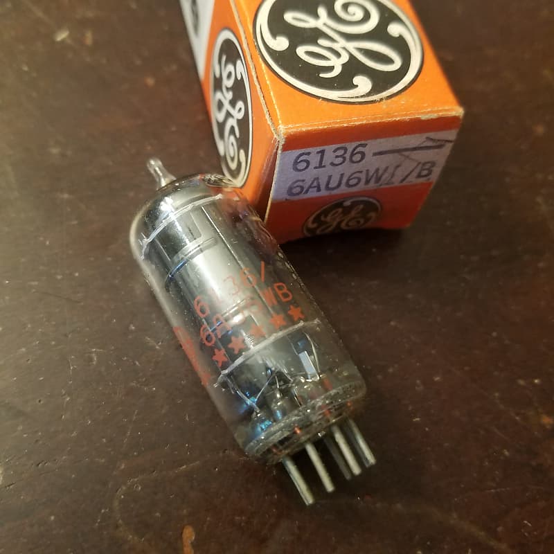GE 6136 6AU6WB Microphone Grade Quality tNOS AT1000 TESTED | Reverb