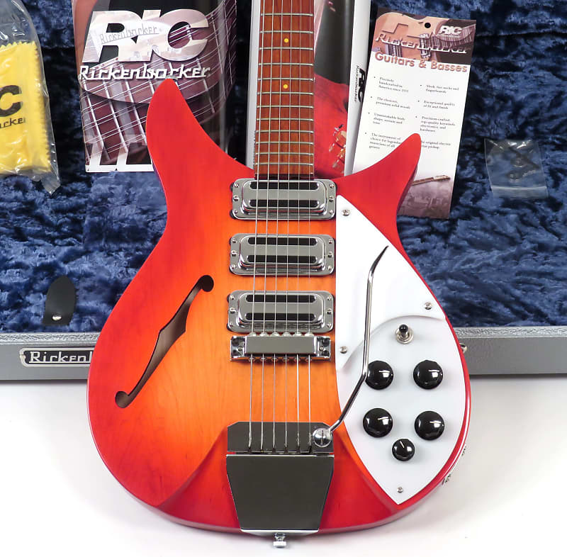 2006 Rickenbacker Rose Morris 1996 325 Amber Fireglo ~ | Reverb