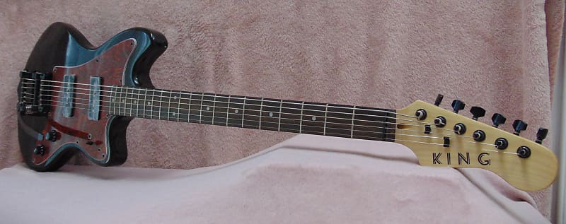 KING JAZZMASTER-STYLE ELECTRIC 6-STRING BARITONE GUITAR | Reverb