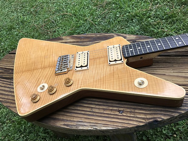 Vintage 1980 Charvel San Dimas USA DiMarzio body Explorer | Reverb