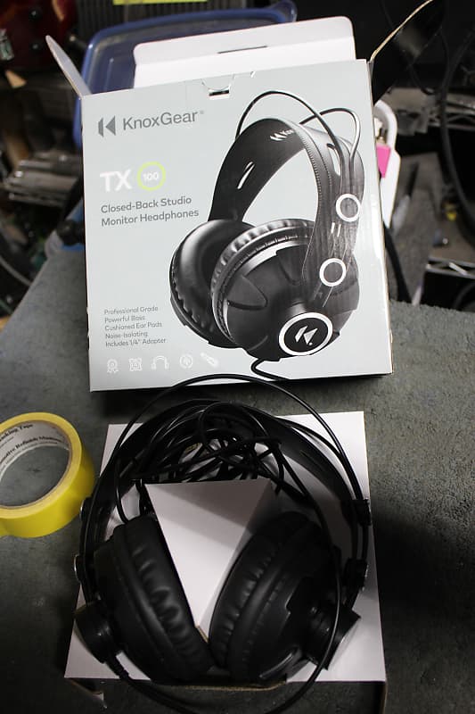 Knox Gear TX 100/ Closed-Back Studio Monitor Headphones | Reverb