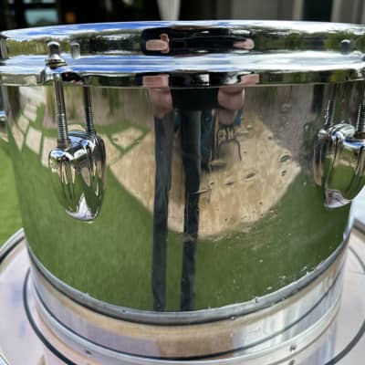 Slingerland COW Vintage Concert Tom Drum Kit 1970s - Chrome | Reverb