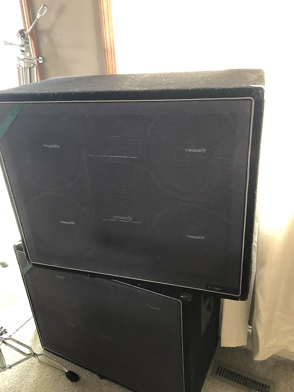 100% working- Community Cs70 x 2 Black | Reverb