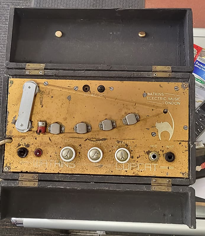 Watkins Copicat Mk1 1960s - Gold front with white writing and | Reverb