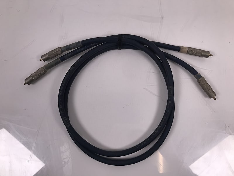 AudioQuest FMS Blue 3 1M RCA Cable Pair | Reverb