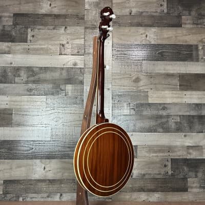 Saga 5-String Closed Back Banjo (1980's) W/OHSC & L.R. Baggs | Reverb