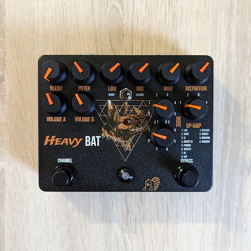 Drunk Beaver Heavy Bat (custom Rat with Blend and HM-2 EQ) | Reverb