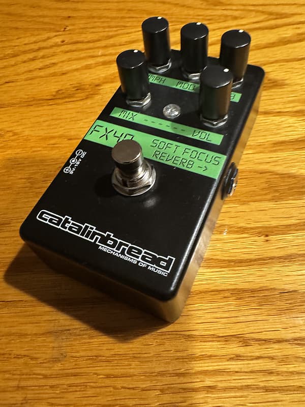 Catalinbread Soft Focus Reverb 2022 - Present - Black / Green | Reverb