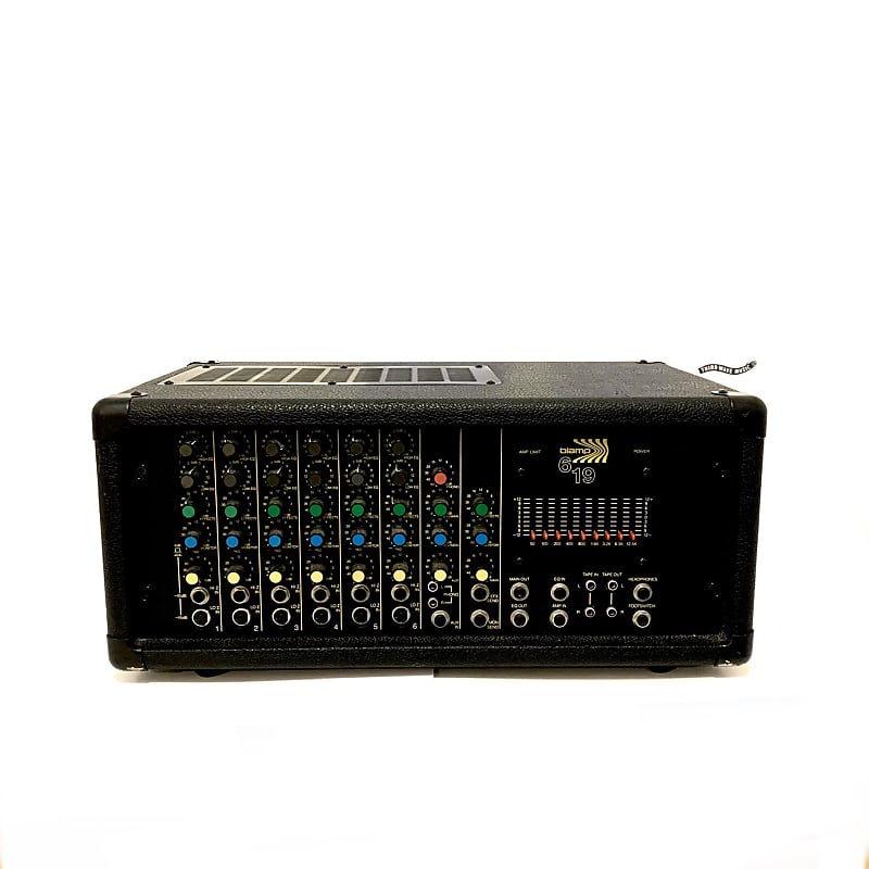 Vintage Biamp 619 6-Channel Powered Mixer | Reverb