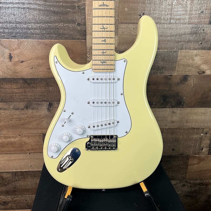 PRS SE Silver Sky, Left Handed, Moon White, Maple | Reverb