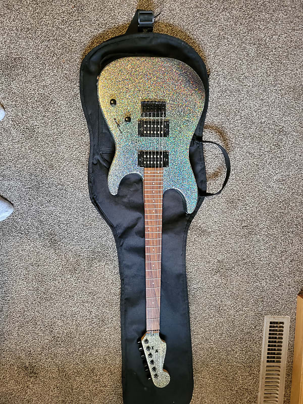 Fender Squier Showmaster HH with gig bag | Reverb