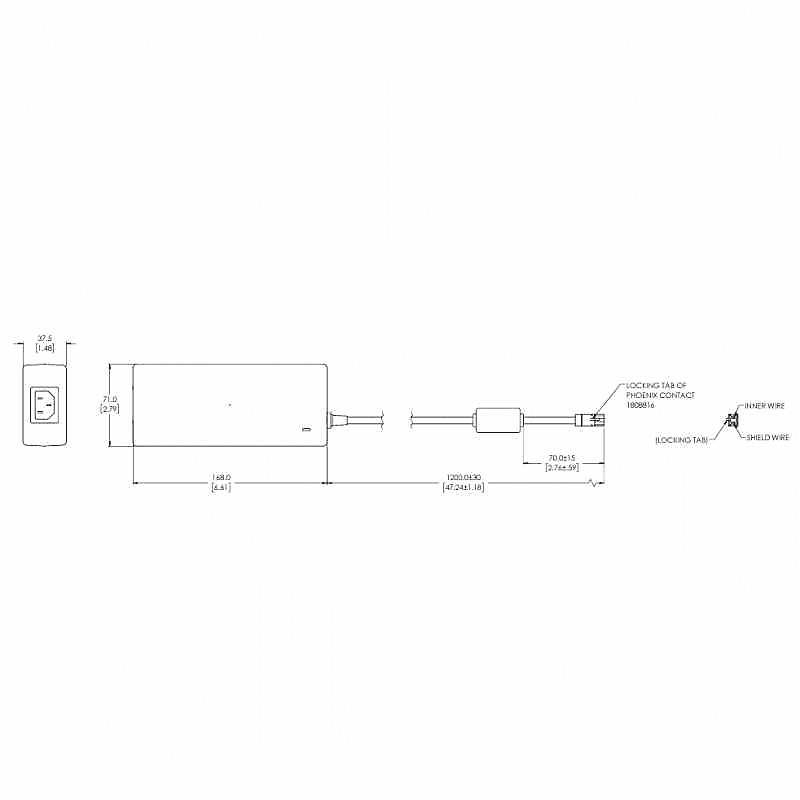 Q-SYS NV-21-PSU-EU Extensions video QLAN - Bloc Alimentation | Reverb